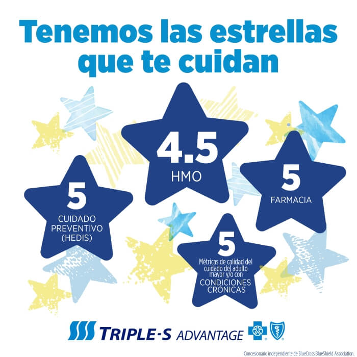 4.5 estrellas para HMO de Triple-S Advantage - Triple-S Blog